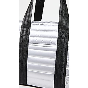 Think Royln Women's Wingman Bag, Silver Liquid, One Size