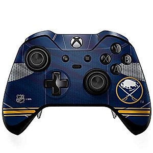 Skinit Decal Gaming Skin Compatible with Xbox One Elite Controller - Officially Licensed NHL Buffalo Sabres Home Jersey Design