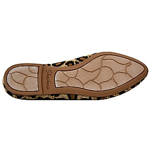 Skechers Women's Cleo Claw-Some Ballet Flat, Natural, 7 M US