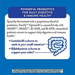 Nature’s Way Fortify Optima Daily Probiotic, 35 Billion CFU, 15 Strains, Prebiotic, 30 Capsules (Pack of 2)