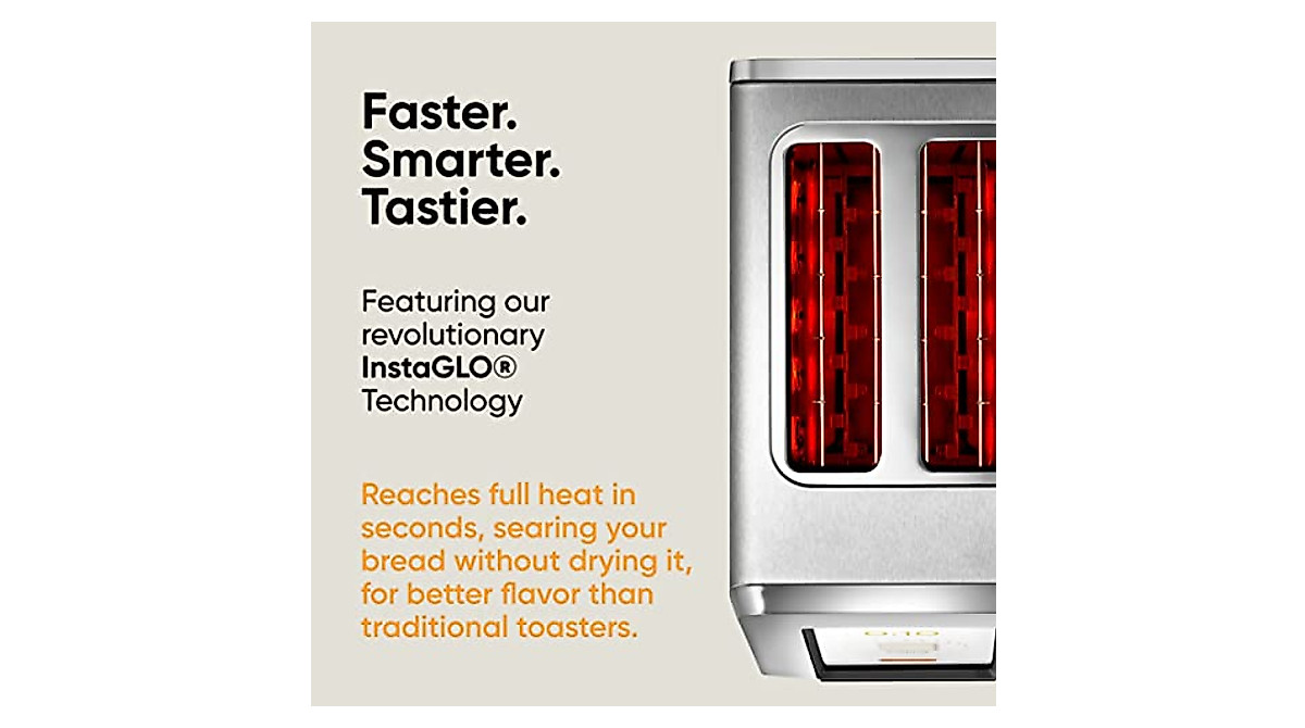 Revolution InstaGLO R180 Touchscreen Toaster – Fast, Smart & Tasty