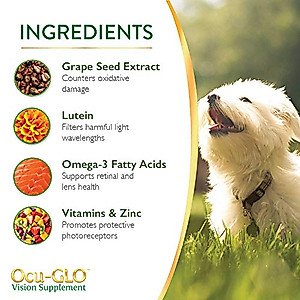 Ocu-GLO for Medium to Large Dogs, 11+ lb, 90 Count