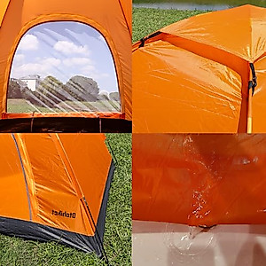 Otohiket Single Camping Tent Waterproof Backpacking Tent for 1 Person Lightweight Portable Dome Tent with and Carrying Bag for Outdoor Hunting Hiking