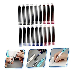 FAVOMOTO 300 Pcs Pen Ink Pen Tool Fountain Pen Converter Office Supplies Set Calligraphy Pen Cartridges Fountain Pen Ink Absorber Fountain Pen Accessories Plastic Fountain Pens Refills