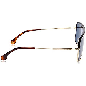 Carrera Casual Round Sunglasses, Gold Blue, 60