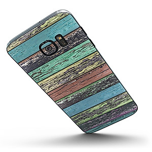 Design Skinz Design Skinz Chipped Pastel Paint on Wood Full-Body Wrap Decal Skin-Kit for The Galaxy S7