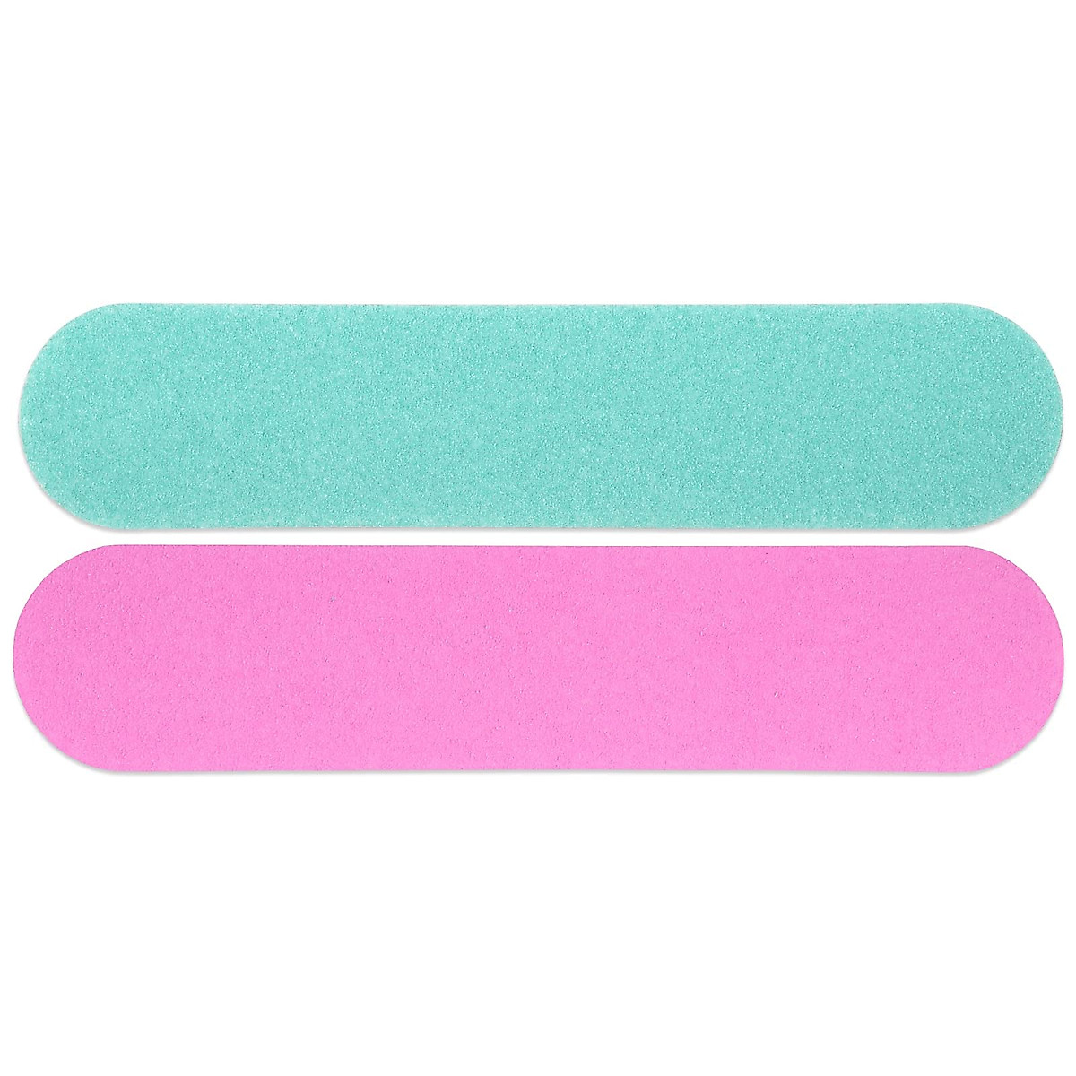 25PCS Mini Size PANA Professional Double Sided Nail Files - Pink&Teal, 180/180 Grit - Emery Board Nail Buffering File Manicure Pedicure Nail Polisher Washable