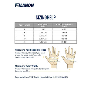 LANON Liquid Silicone Gloves, Heat Resistant Oven Gloves with Fingers, Food Grade, Waterproof, White, Medium