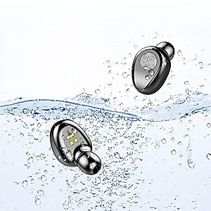 Touch Control Wireless Bluetooth Earphones, Mini F9 5.0 TWS IPX5 Waterproof Touch Wireless Stereo Bluetooth Headset, Mini Stealth Sports Headphones