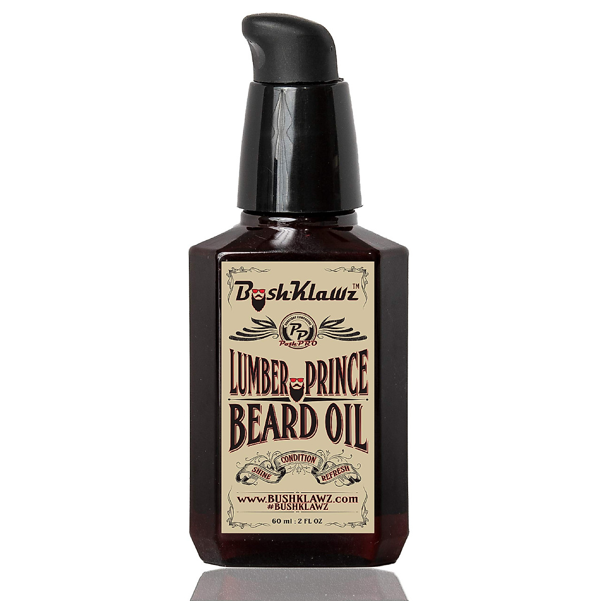 BushKlawz Premium Prince Beard Oils Variety Set Pack Bundle of 5x Full size Bottles of Each of our Beard Prime Oils Kit Best Gift for Men Christmas, Fathers Day, Friday, Monday Deals