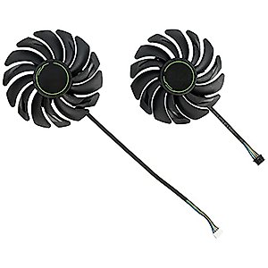 inRobert PLD09210S12HH 85mm 4Pin RTX2080 RTX2070 Graphics Card Fan Replacement for MSI RTX 2060 2070 2080 Super Ventus GPU (Fan-AB)