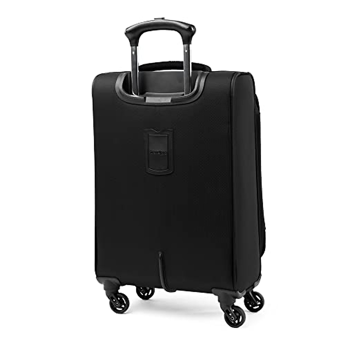 Travelpro Runway 2 Piece Luggage Set, Carry-on & Convertible Medium to Large Check-in Expandable Luggage, 4 Spinner Wheels, Softside Suitcase, Men and Women, Black