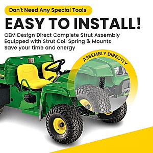 1 Pair AM130448 Front Shocks Absorber Fits John Deere Gator TX TH TS Diesel 4x2 6x4 Worksite