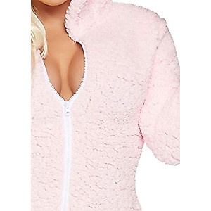 Leg Avenue Women's Assorted Cuddly Animal Costumes Adult Sized Costumes, Cuddle Bunny, Large US