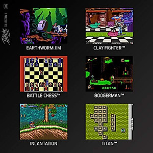 Evercade Premium Pack Includes 3 Cartridges Collections: Atari Volume 1, Interplay Volume 1 and Dataeast Volume 1 - Electronic Games