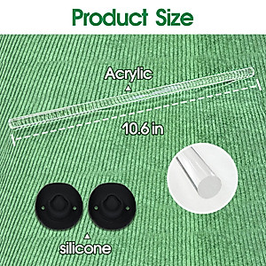 TIFFYONEK Yarn Spinner Compatible With Bogg Bag, Acrylic Yarn Holder With 2 Pcs Straw Covers, Yarn Holder for Crocheting and Knitting Gift for Craft Lover