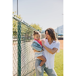 Copper Pearl Baby Bandana Bibs - 4 Pack Soft Cotton Baby Bibs for Drooling and Teething, Absorbent Drool Bibs for Baby Girl and Boy, Adjustable to Fit Newborns to Toddlers, Tons of Styles (Slugger)