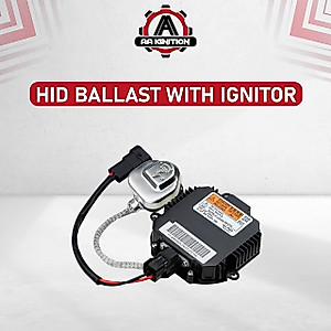 HID Ballast with Ignitor - Headlight Control Unit - Replaces 28474-8991A, 28474-89904, NZMNS111LANA - Compatible with Nissan & Inifiniti Vehicles - Murano, Maxima, Altima, 350Z, QX56, G35, FX35