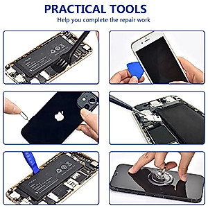 Electronic Screwdriver Set, 126 in 1 Computer Tool Kit with 112 Bits, Professional Cell Phone Repair Tool Kit for Laptop, PC, MacBook, iPhone, Tablet, PS4, Xbox, Game Console