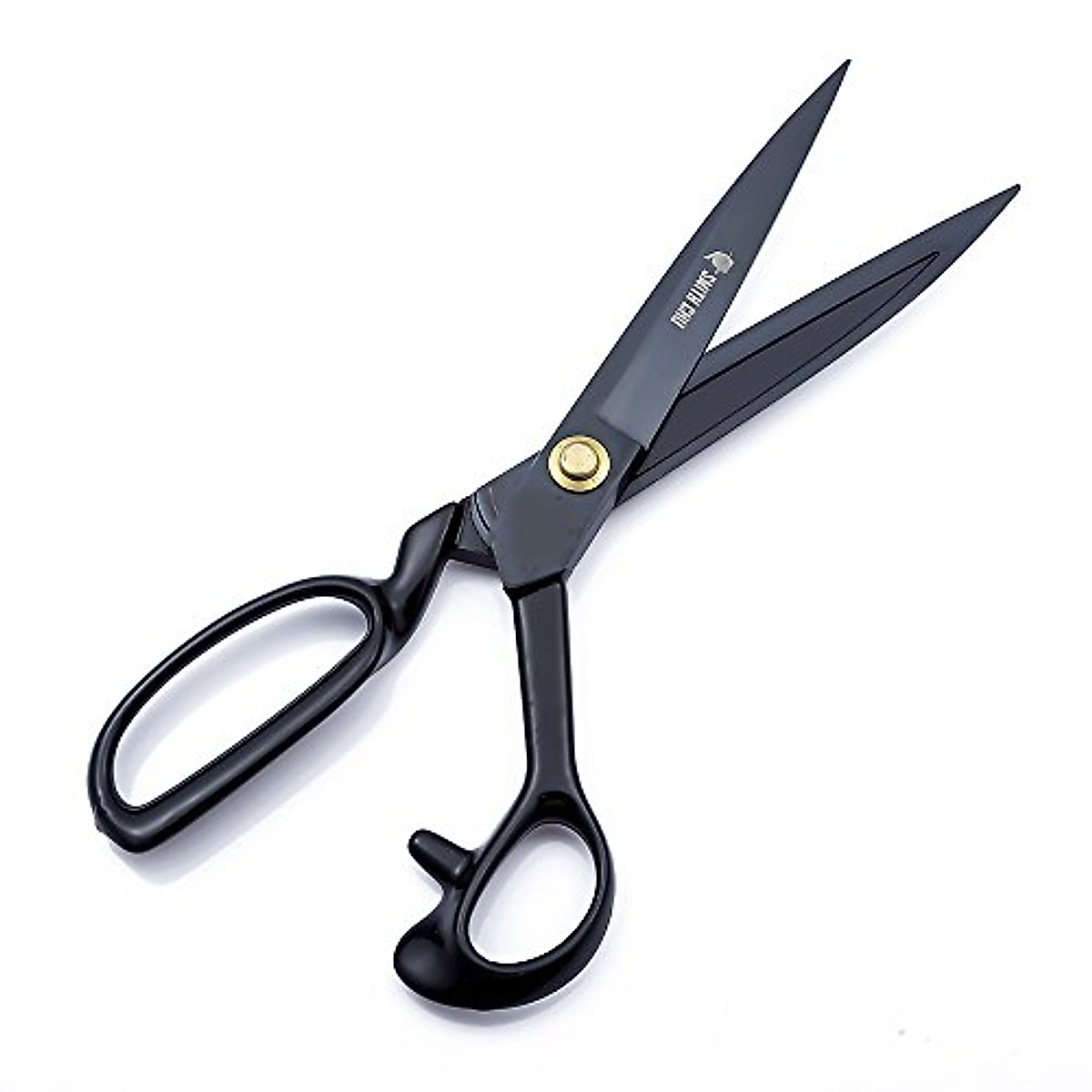 SMITH CHU Sewing Scissors-Heavy Duty Tailor Scissors Shears for Fabric,Leather,Raw Materials,Dressingmaking,Altering-Professional Upholstery Shears for Dressmakers Students Office Crafting (12 inch)