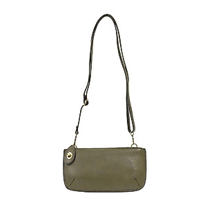 Joy Susan Mini Crossbody Wristlet Clutch (Dark Moss)
