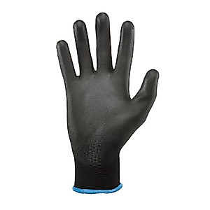 Gorilla Grip Gloves, Max Grip, All Purpose Work Gloves, Slip Resistant, Nylon Shell, Large, 10 Pairs