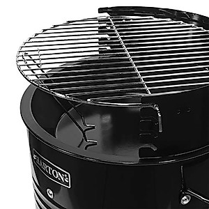 Barton Barrel Smoker Bbq Grill Charcoal Multi-Function Outdoor Pizza Oven Fire Pit Barbecue Wood