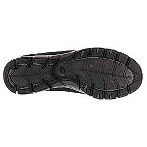 Skechers Women's Gratis Full Circle Sneaker, Black, 7.5 W US