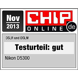 Nikon D5300 Digital SLR with 18-55mm VR II Compact Lens Kit - Black (24.2 MP) 3.2 inch LCD