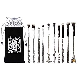 10 PCS Harry Gifts Potter Makeup Brushes Wand Brushes Set for Foundation Blending Blush Concealer Eyebrow Face Powder