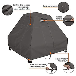 Classic Accessories Ravenna Standup Fire Pit Cover