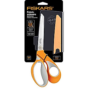 Fiskars 1014578 Tijeras RazorEdge Softgrip, Length 23cm, Standard