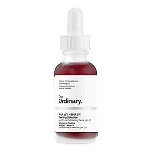 The Ordinary Peeling Solution 30ml AHA 30% + BHA 2%, 1 Fl Oz (Pack of 1)