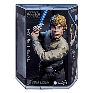 STAR WARS E6611 The Black Series Hyperreal The Empire Strikes Back Luke Skywalker Toy, Collectible 8" Scale Figure, Fans & Collectors