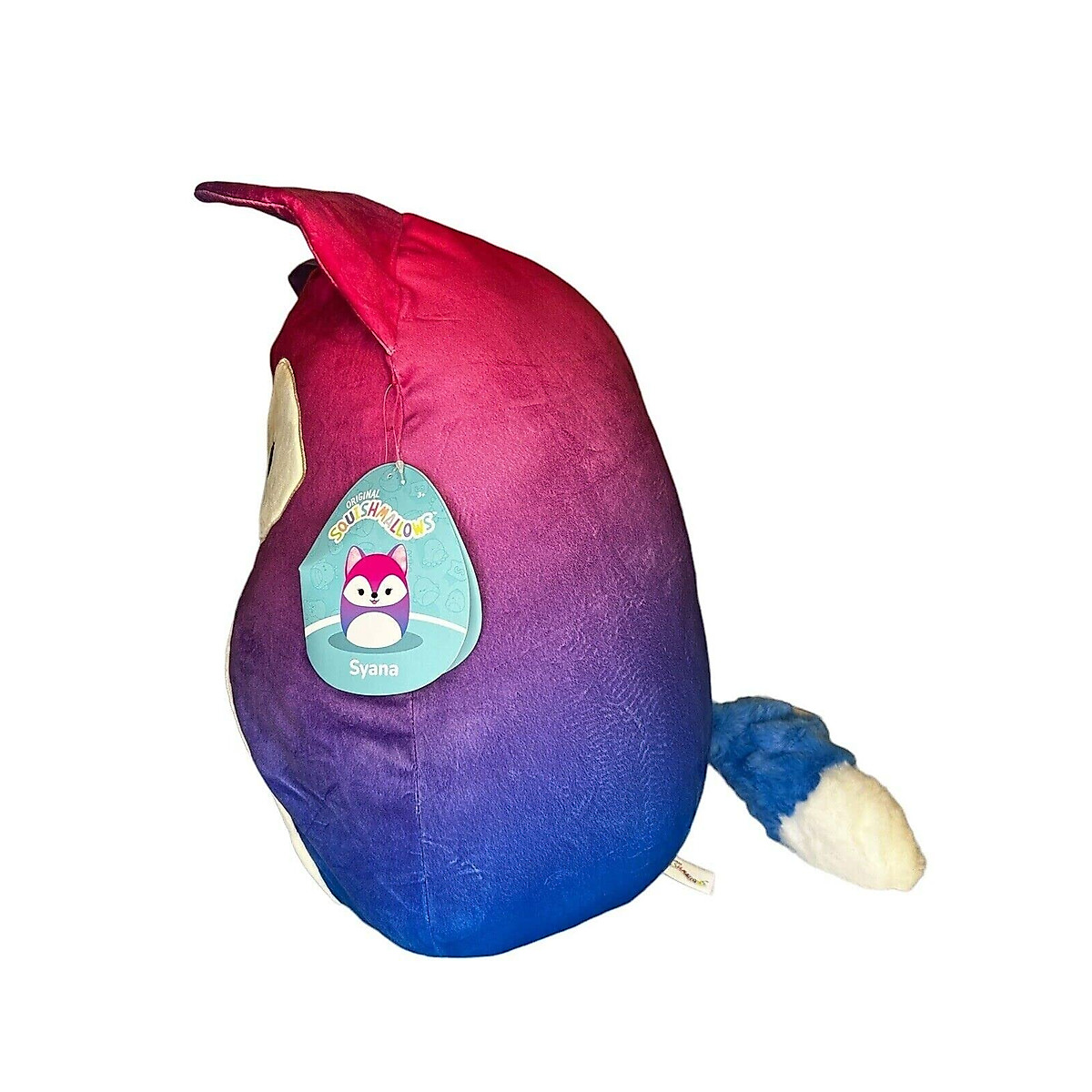 Squishmallows Rare 16-Inch Syana The Fox Plush - Add Syana to Your Squad, Ultrasoft Stuffed Animal Large Plush Toy, Official Kellytoy Plush