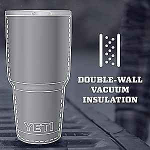YETI Rambler 30 oz Stainless Steel Vacuum Insulated Tumbler w/MagSlider Lid, Coral