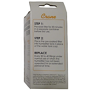 Crane Humidifier Filter 1 pk