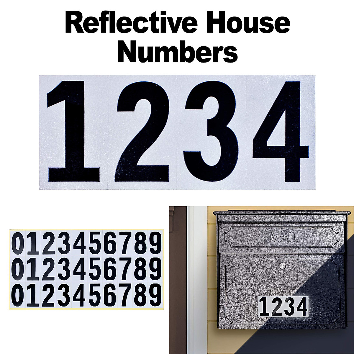 Mail Boss 7175 Townhouse Locking Security Wall Mount Mailbox, Galaxy,Medium