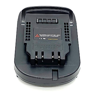Replacement for Dewalt 20V Lithium Battery Adapter for Bosch to Dewalt 20V MAX XR Cordless Tool, Convert Bosch 18V Lithium Battery BAT609 BAT612 to DeWalt 18V/ 20V Lithium Ion Battery DCB200 DCB204