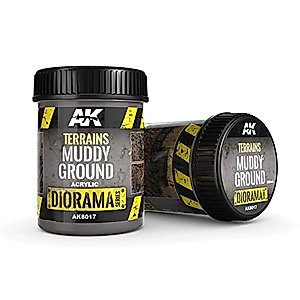 AKI Diorama Effects - Muddy Ground Terrain 250ml