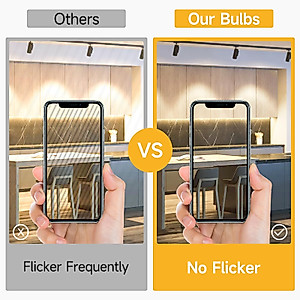 SHINESTAR 6-Pack MR16 LED Bulb, GU10 Base, 5.5W (50W Equivalent), 3000K Warm White, Dimmable Spotlight Bulb