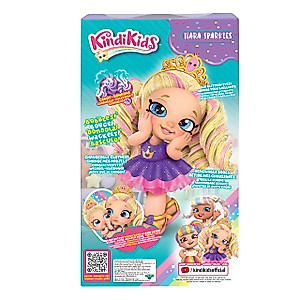 Kindi Kids Scented Sisters - Pre-School 10" Play Doll - Tiara Sparkles