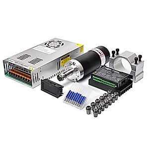 Daedalus CNC Brushless Spindle Motor Kit, 500w, ER11, 48V DC, 12000RPM