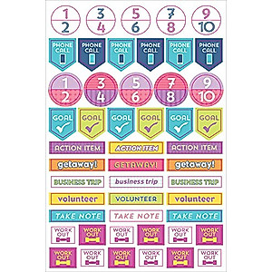 Peter Pauper Press Essentials Weekly Planner Stickers (Set Of 575 Stickers)