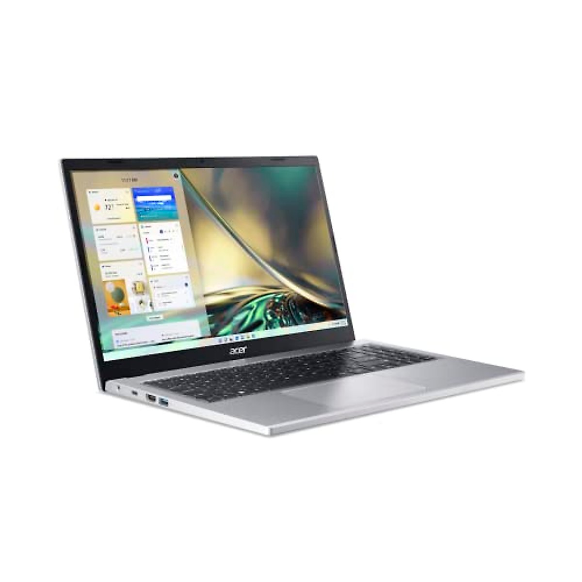 Acer Aspire 3 A315-24P-R7VH Slim Laptop | 15.6" Full HD IPS Display | AMD Ryzen 3 7320U Quad-Core Processor | AMD Radeon Graphics | 8GB LPDDR5 | 128GB NVMe SSD | Wi-Fi 6 | Windows 11 Home in S Mode