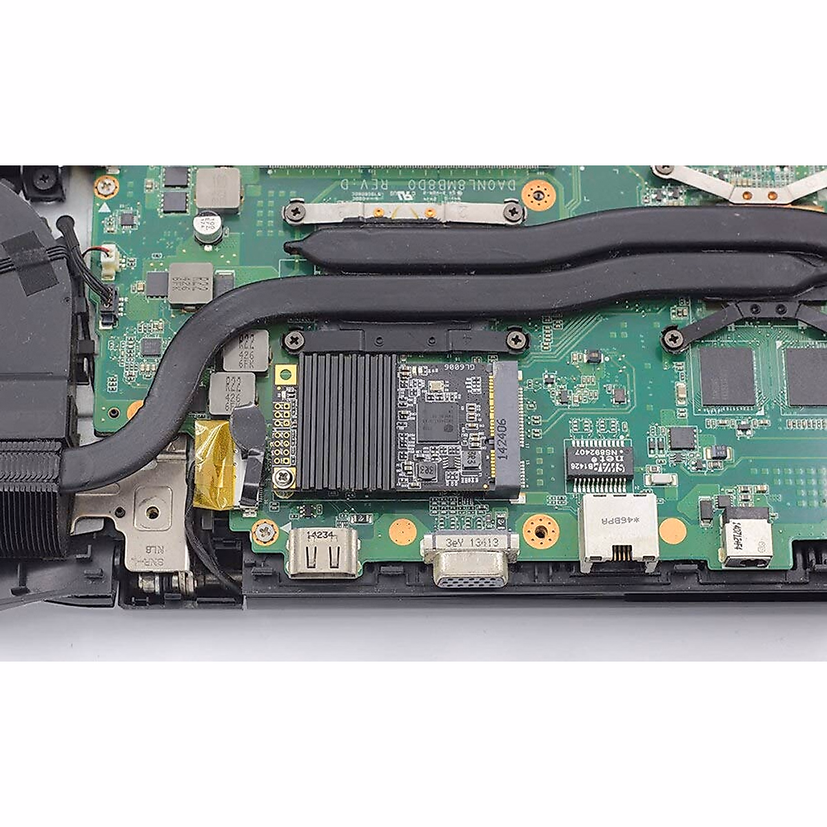 M.2 NGFF 2242 42mm Msata SSD Heatsinks Solid State Disk DIY Laptop PC Memory Cooling Fin 3 Pics