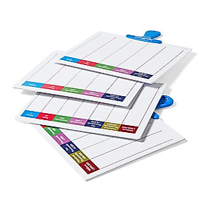 hand2mind Place Value Answer Board, Dry Erase Board Sets, Dry Erase Paddles, Math Classroom Supplies, Base 10 Math Manipulatives for Elementary School, 1st Grade Math Materials (Pack of 4)