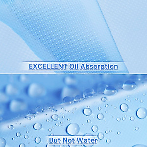 Great Absorbent Oil Blotting Sheets for Face - 10% Larger Oil Control Film 50 Sheets- High-Performance, Makeup Friendly Blotting Paper for Oily Skin, Tear-proof Oil Absorbing Tissues