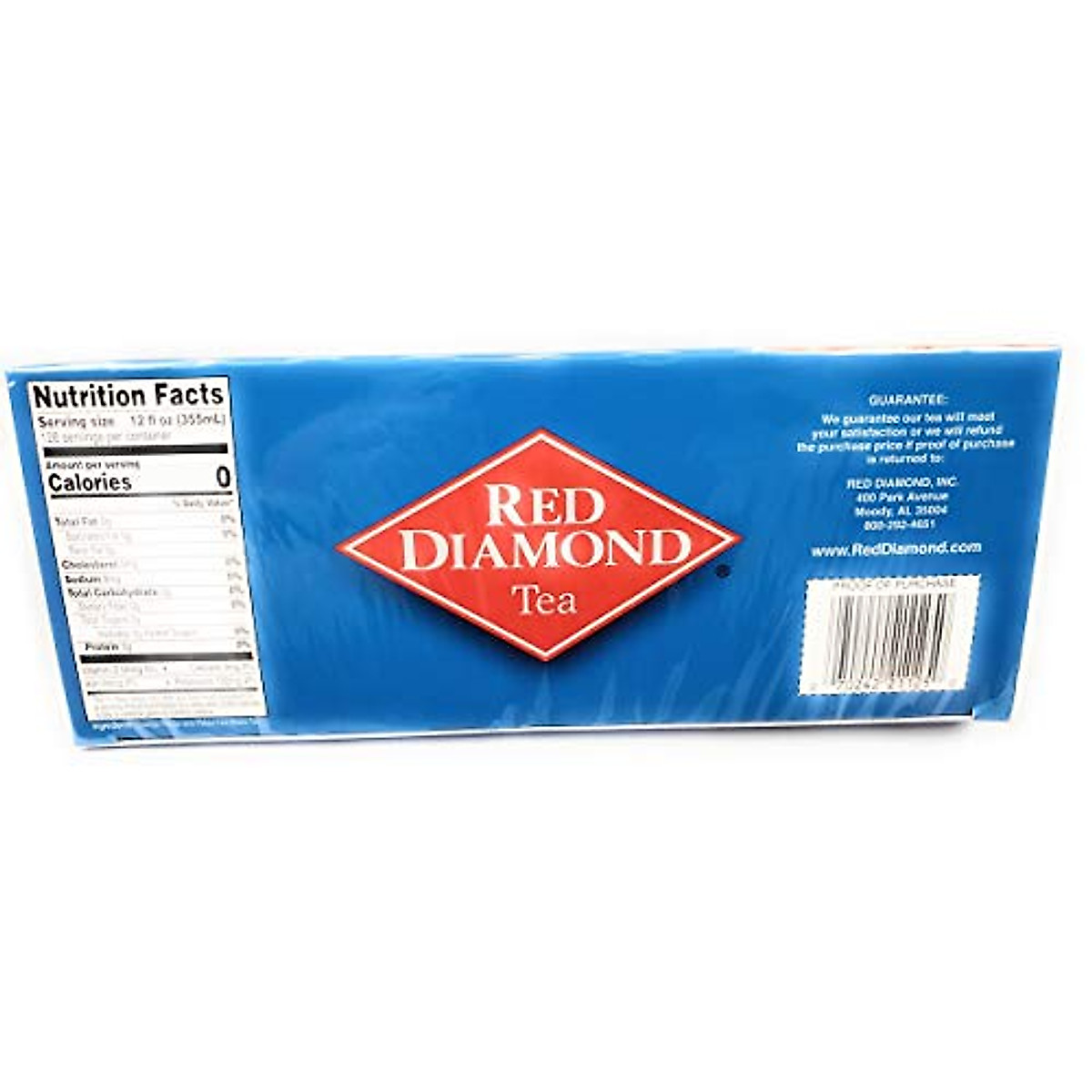 Red Diamond All Natural Iced Tea Bags Gallon Size, 12 Count (1)