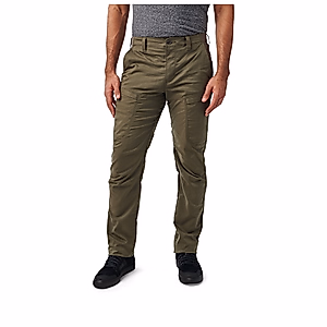 5.11 Tactical Men's Ridge Pant, Flex-Tac Stretch Fabric, Comfort Waist, Style 74520, Ranger Green, 42W x 34L